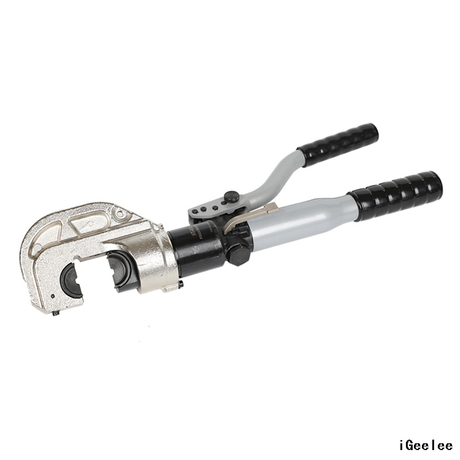 iGeelee Hydraulic Cable Pressing Tool HT-400 with C type crimper head ...